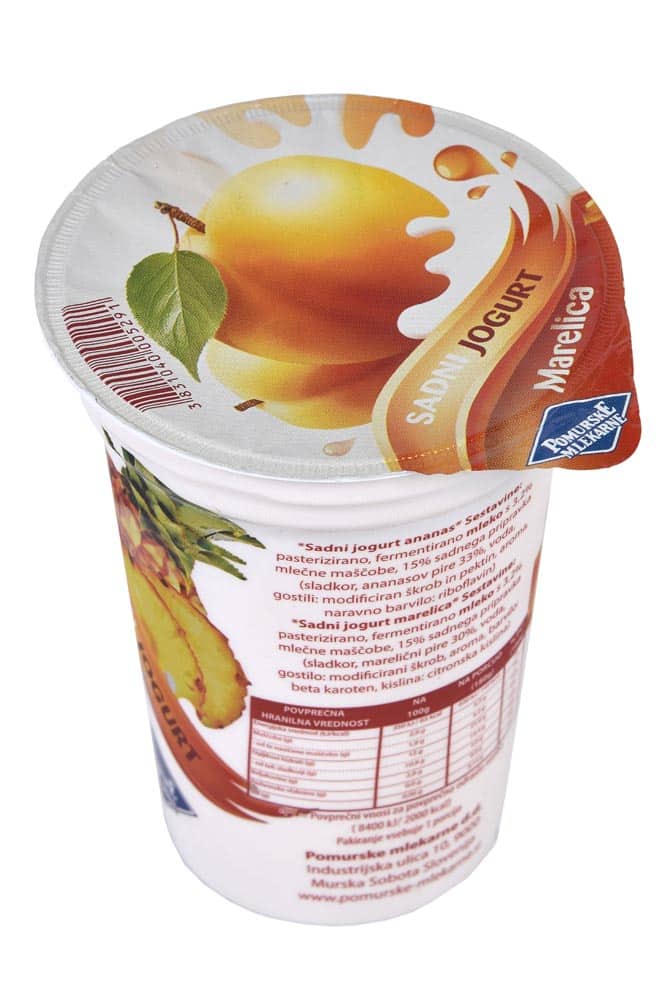 Sadni jogurt – Pomurske mlekarne