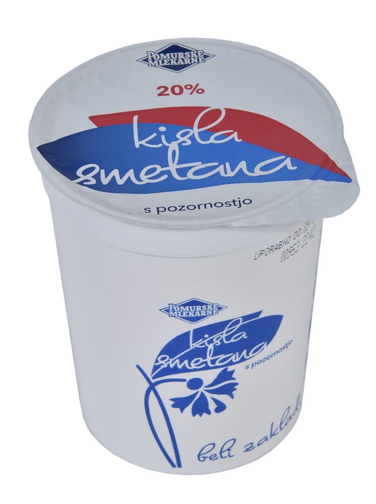 Kisla smetana – Pomurske mlekarne